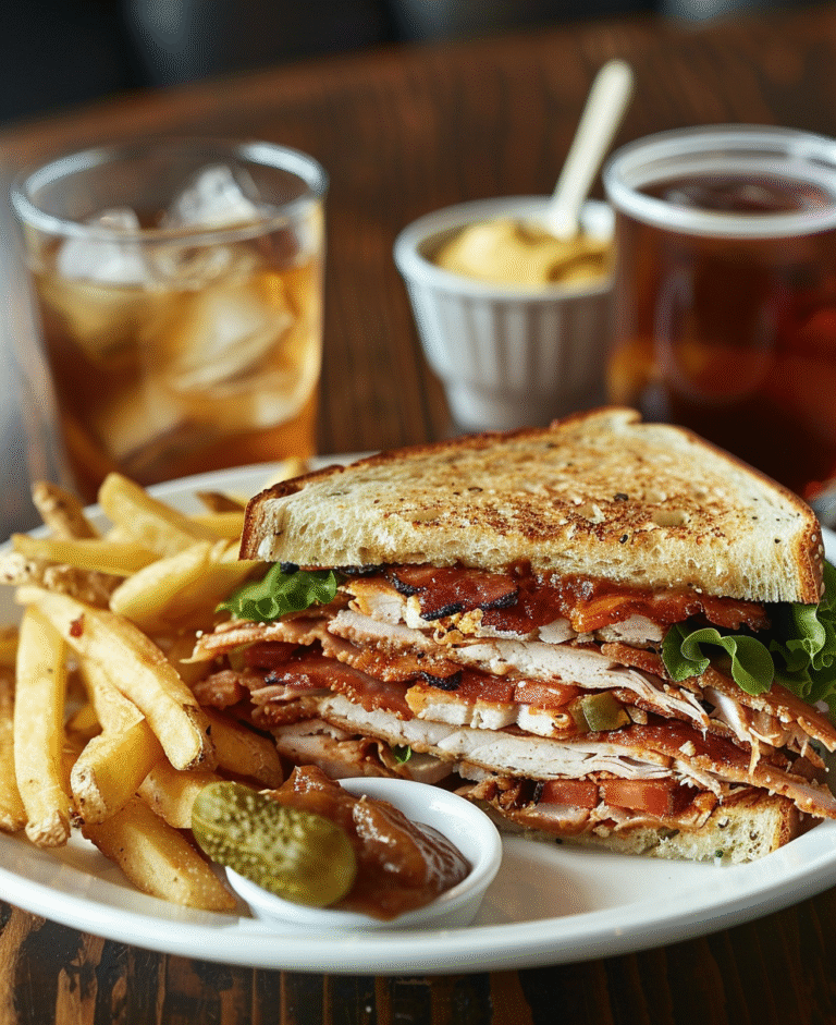 Delicious Turkey Club Sandwich Recipe: A Step-by-Step Guide To The ...